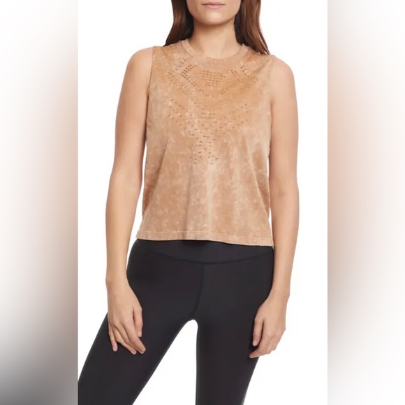 Sage Collective | Tops | Sage Collective Tribal Mesh Seamless Tank ...